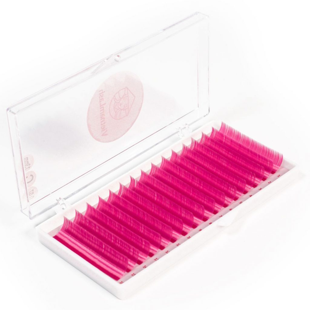 VietnamLash Color Lash Trays | Premium Korean PBT, Safe Dye