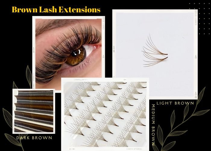 Brown Lash Extensions: The Perfect Choice for Natural Beauty