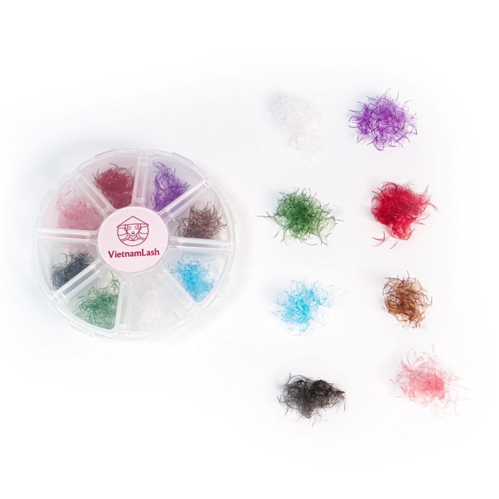 Premade Color Lash Fans: The Art of Self-Expression